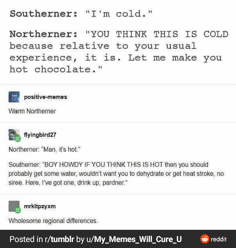 Respecting regional differences | /r/wholesomememes | Wholesome Memes ...