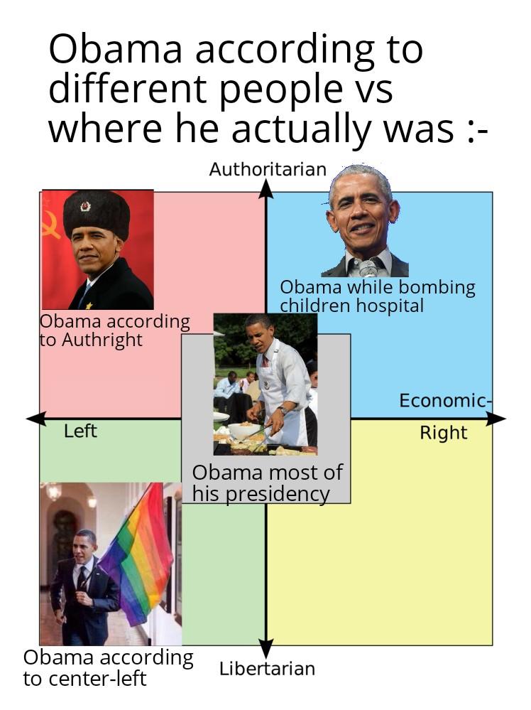 To sum it up, he mostly did grilling during his presidency - meat and ...