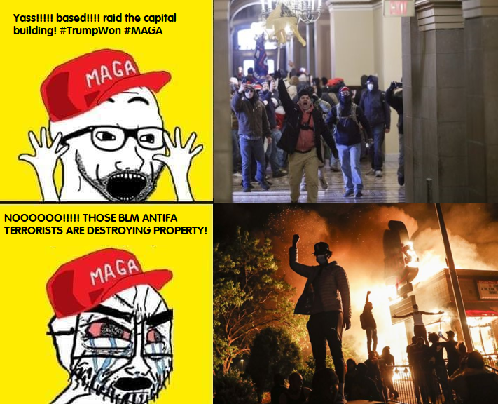The intolerant right | January 6th, 2021 Storming of the United States ...