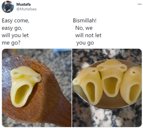 bismillah! | Singing / Screaming Pasta | Know Your Meme