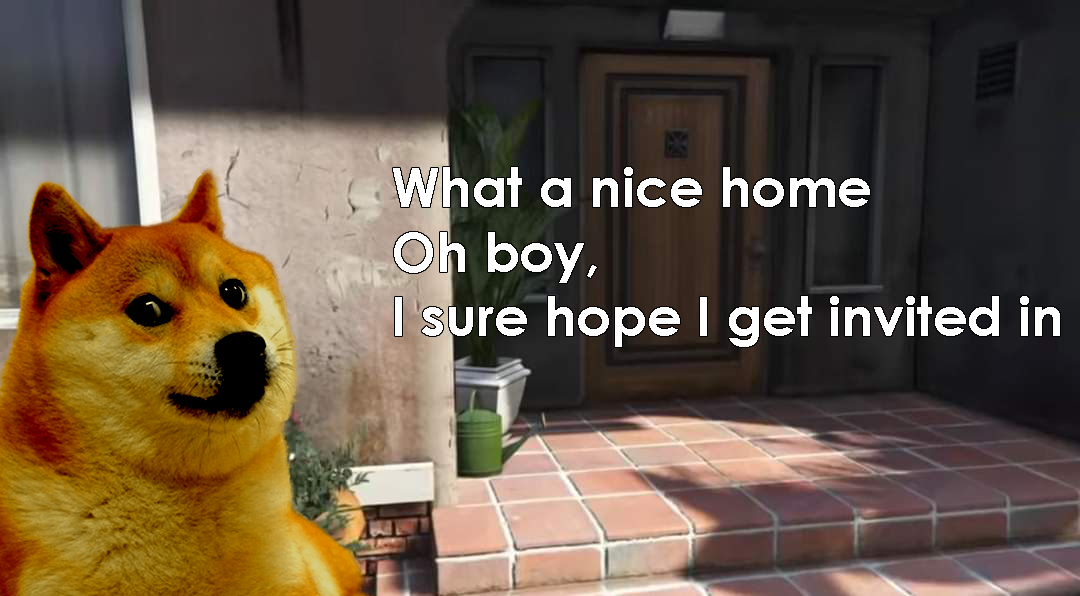 I sure hope I won't just have to see him at work | /r/dogelore | Ironic ...