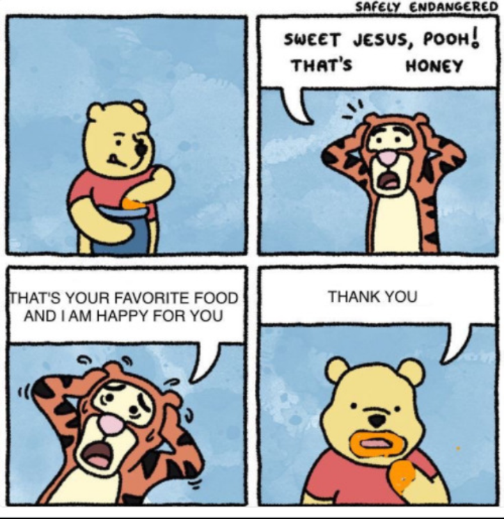 My Favorite | Sweet Jesus, Pooh! That's Not Honey! | Know Your Meme