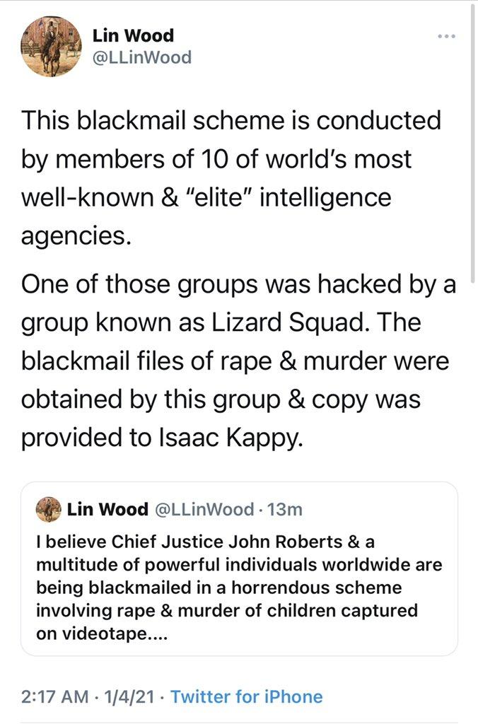 Lin Wood Lizard Squad Tweet #1 | Lizard Squad | Know Your Meme