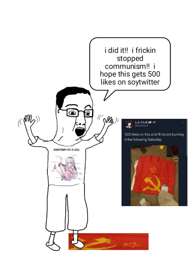 poljak (flag desecration) | Chudjak | Know Your Meme