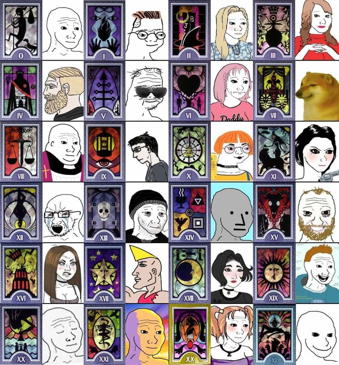 wojak (tarot) | Wojak | Know Your Meme