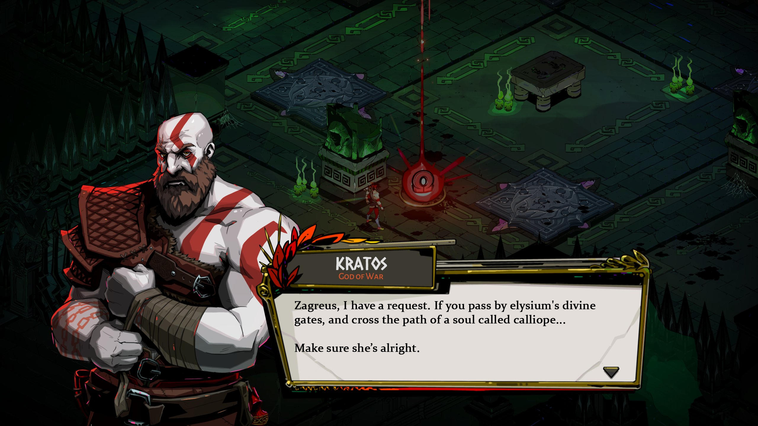 Kratos request | Hades | Know Your Meme