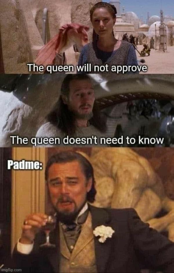 Padme is a queen :) | /r/PrequelMemes | Padmé Amidala | Know Your Meme
