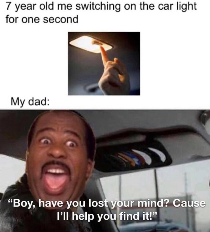 If I crash the car it's your fault! | The Office | Know Your Meme