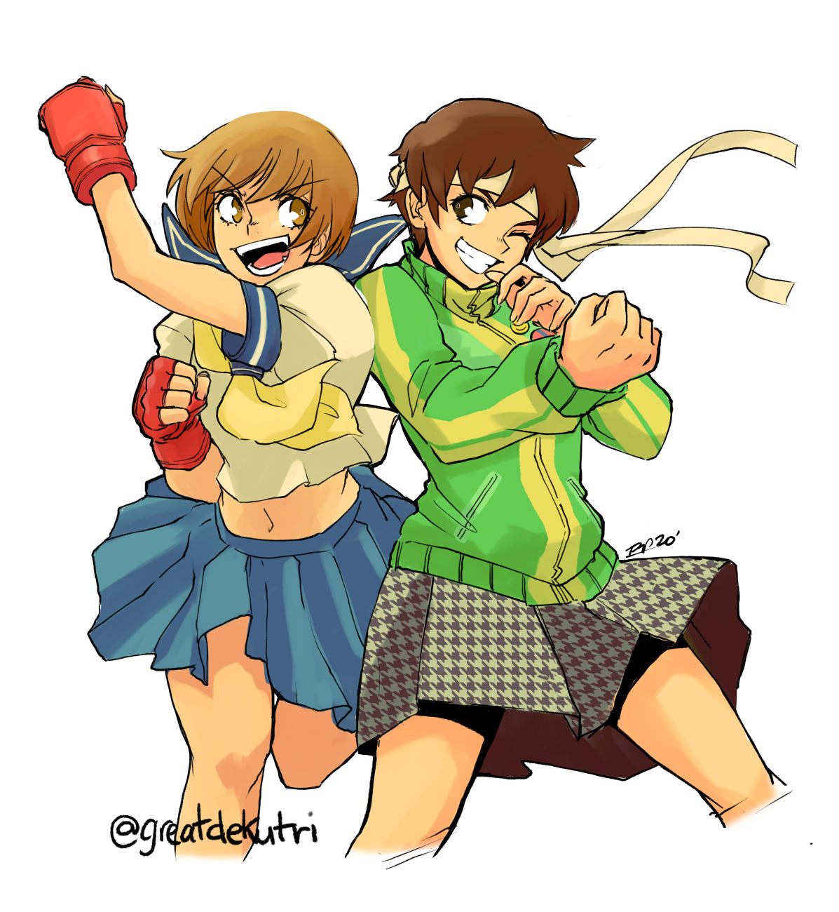 Fighting tomboys | Crossover | Know Your Meme