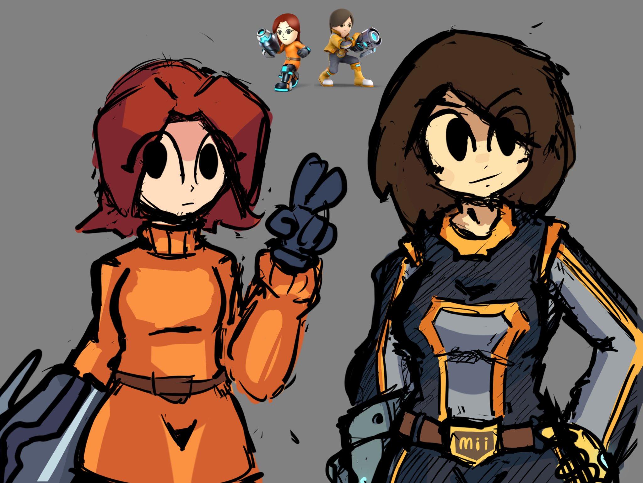 2 Gunners | Mii Gunner | Know Your Meme