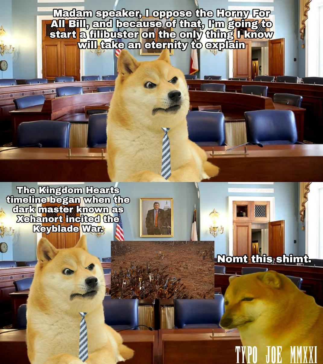 Le Filibuster Has Arrived | /r/dogelore | Ironic Doge Memes | Know Your ...