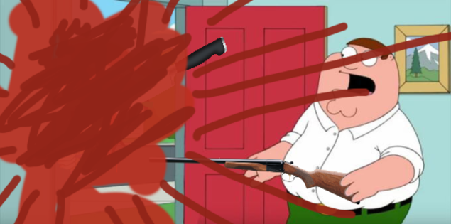 Holy crap Lois, it's Ronnie McNutt! | Peter Griffin At The Door / "Holy Crap Lois, It's X ...