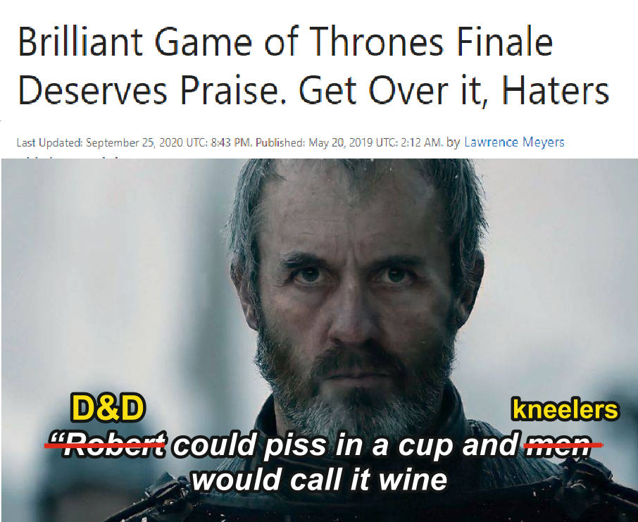 Fookin Kneelers | /r/FreeFolk | /r/freefolk | Know Your Meme