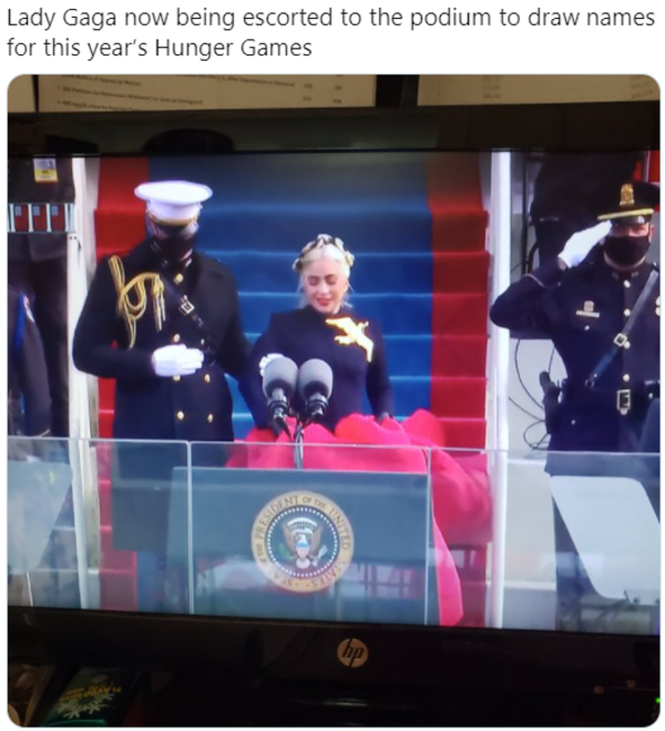 Let the Hunger Games begin | Inauguration of Joe Biden | Know Your Meme