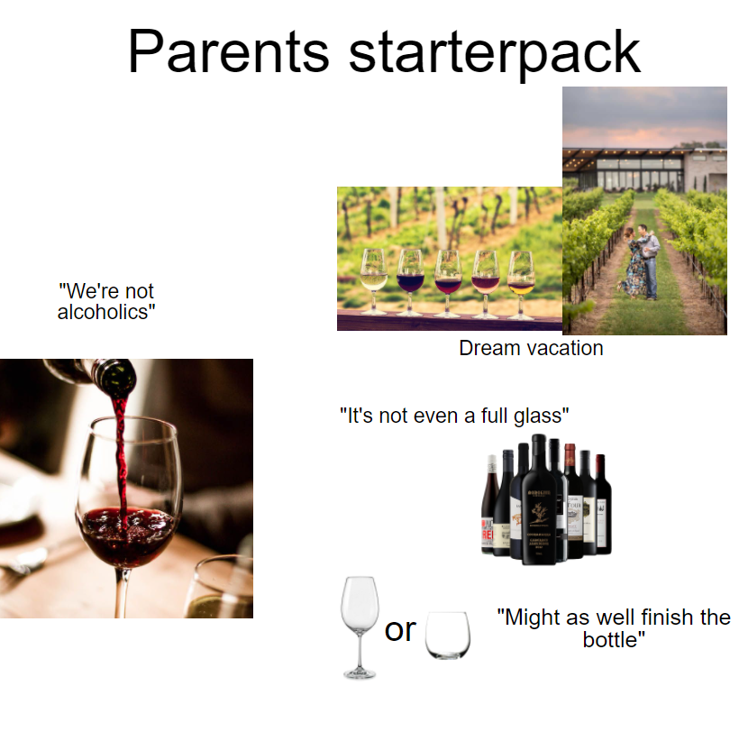 Parents starterpack | /r/starterpacks | Starter Packs | Know Your Meme