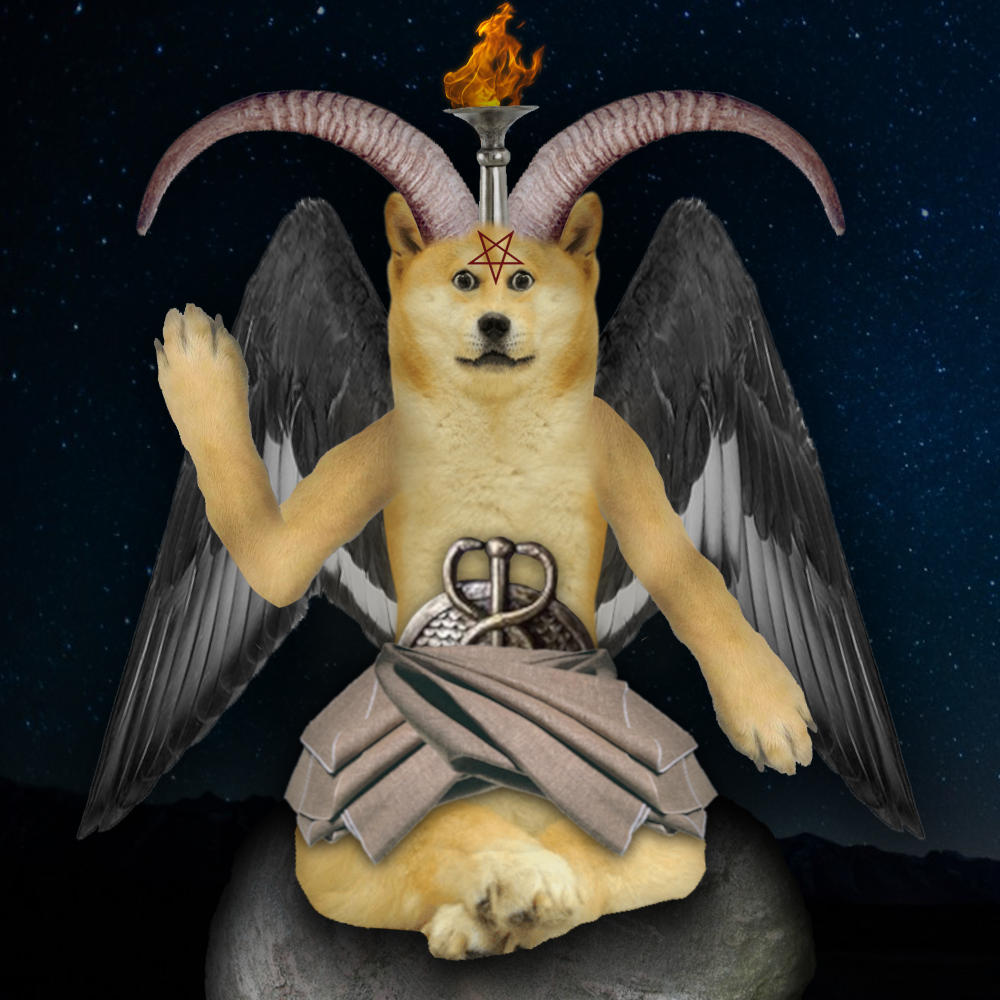 Le Baphomet has arrived | /r/dogelore | Ironic Doge Memes | Know Your Meme