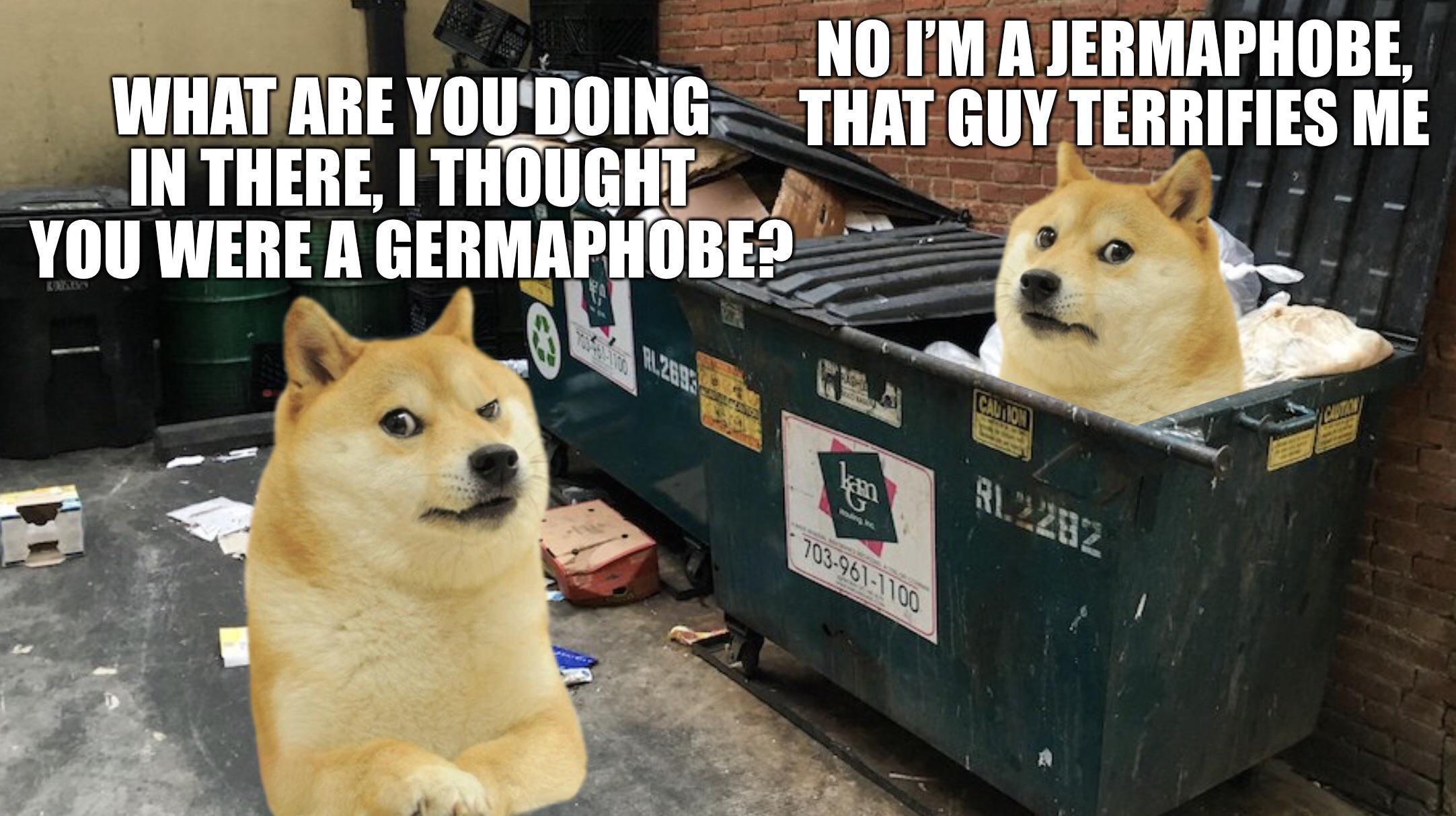 Le germaphobe has not arrived | /r/dogelore | Ironic Doge Memes | Know ...