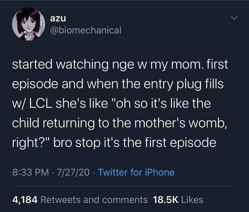 NGE is an interesting choice to watch with your own mother. | Neon ...