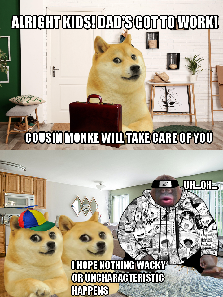 Le Monke Weeb has arrived | /r/dogelore | Ironic Doge Memes | Know Your ...