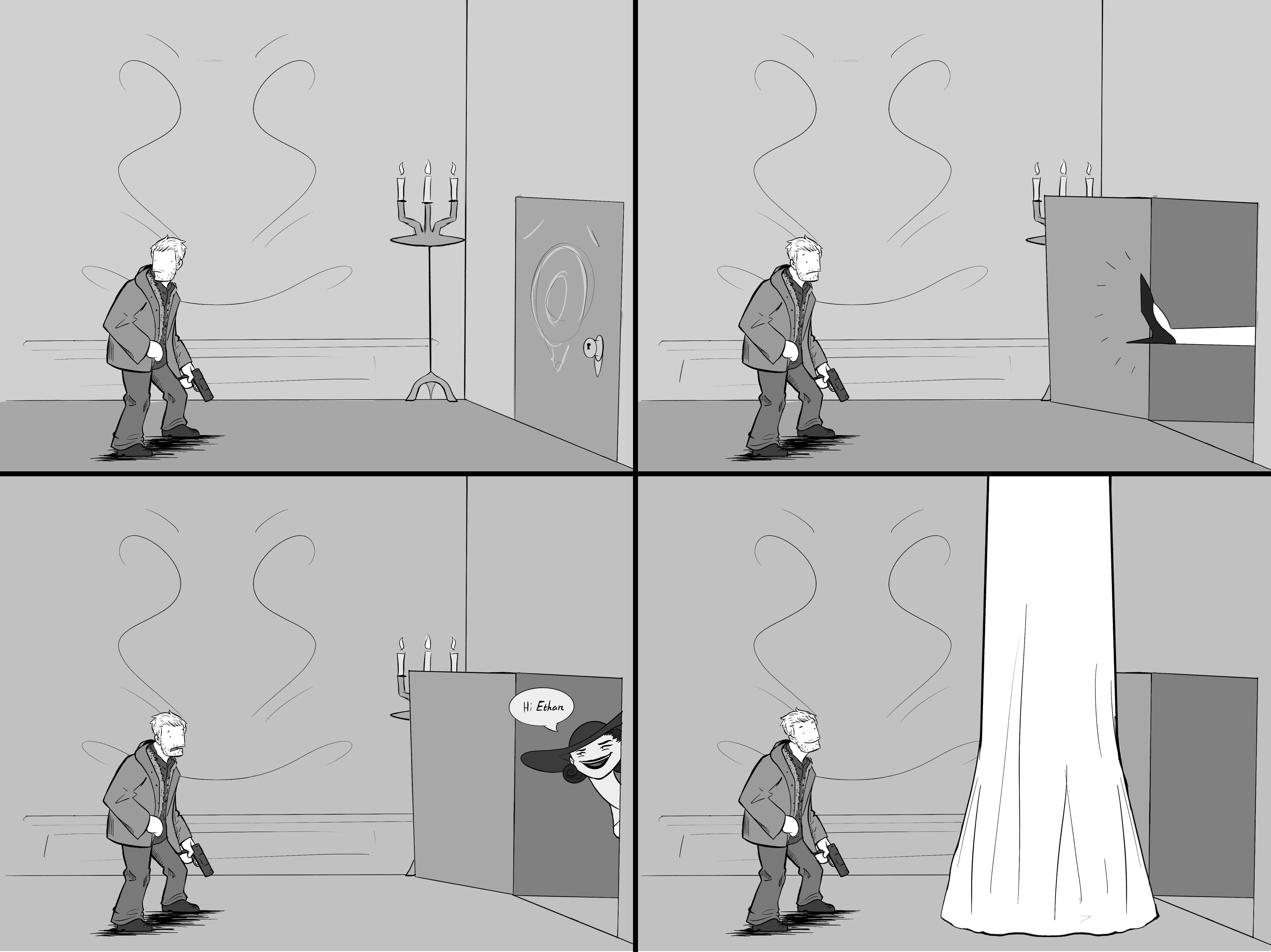 Vampire lady, she very very tall | Lady Dimitrescu | Know Your Meme