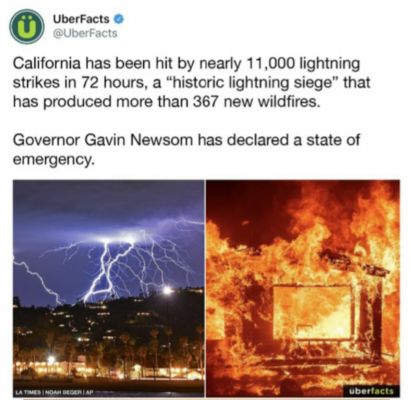 California is always on fire. | Know Your Meme