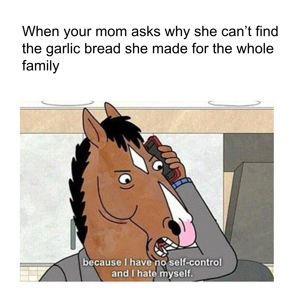 Self-control | BoJack Horseman | Know Your Meme