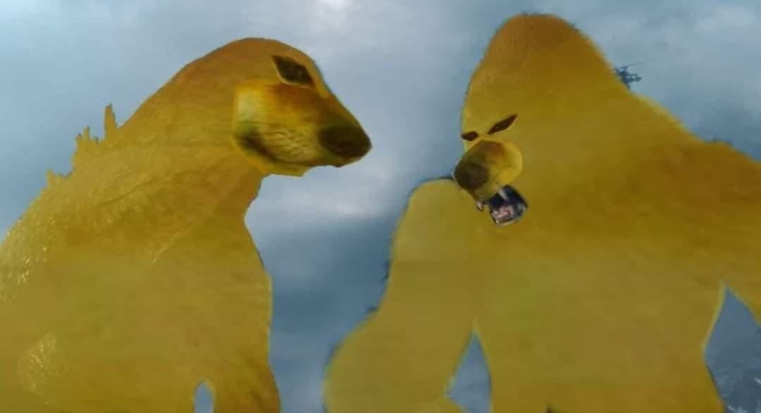 Cheemzilla vs. Chong | Godzilla vs. Kong | Know Your Meme