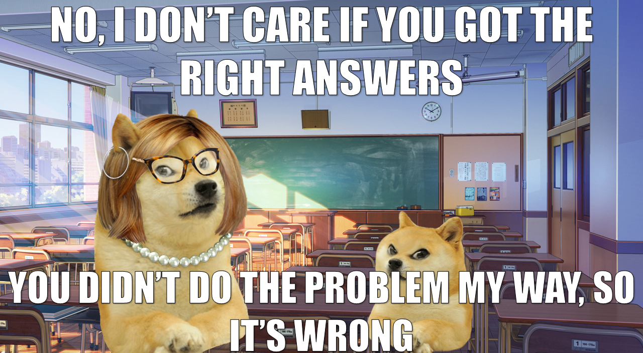 Le math class has arrived | /r/dogelore | Ironic Doge Memes | Know Your ...