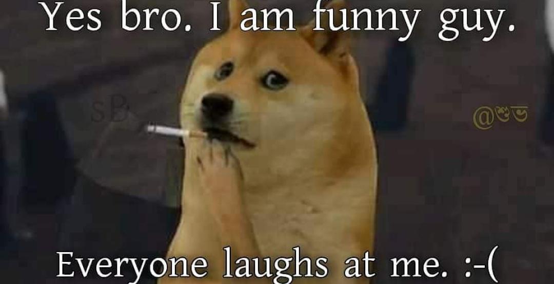 Class Clown did not arrive.. | /r/dogelore | Class Clown At Home / Sad ...