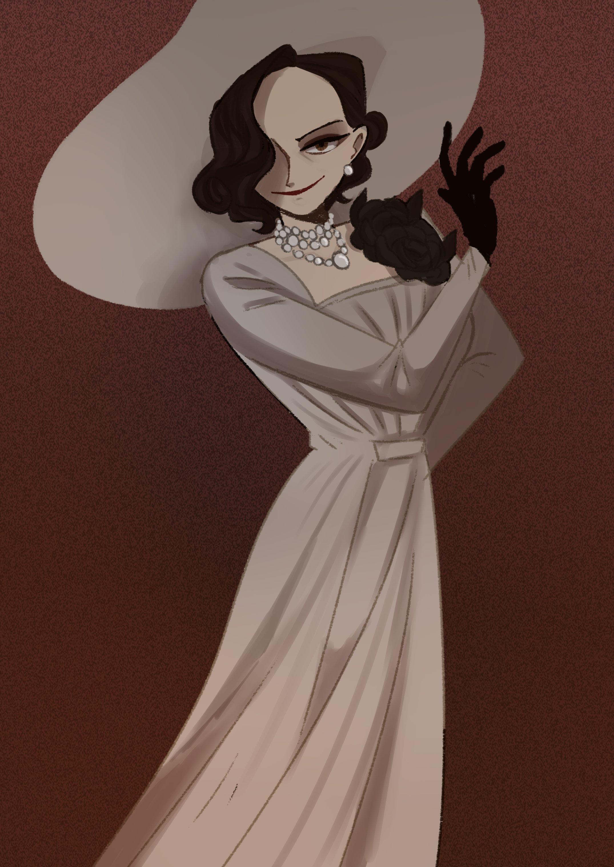 God this woman stole my heart and nerves.... 🖤 | Lady Dimitrescu | Know ...