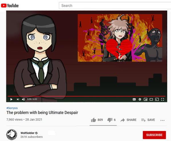 Mukuro Ikusaba's rantsona | Rantsona | Know Your Meme