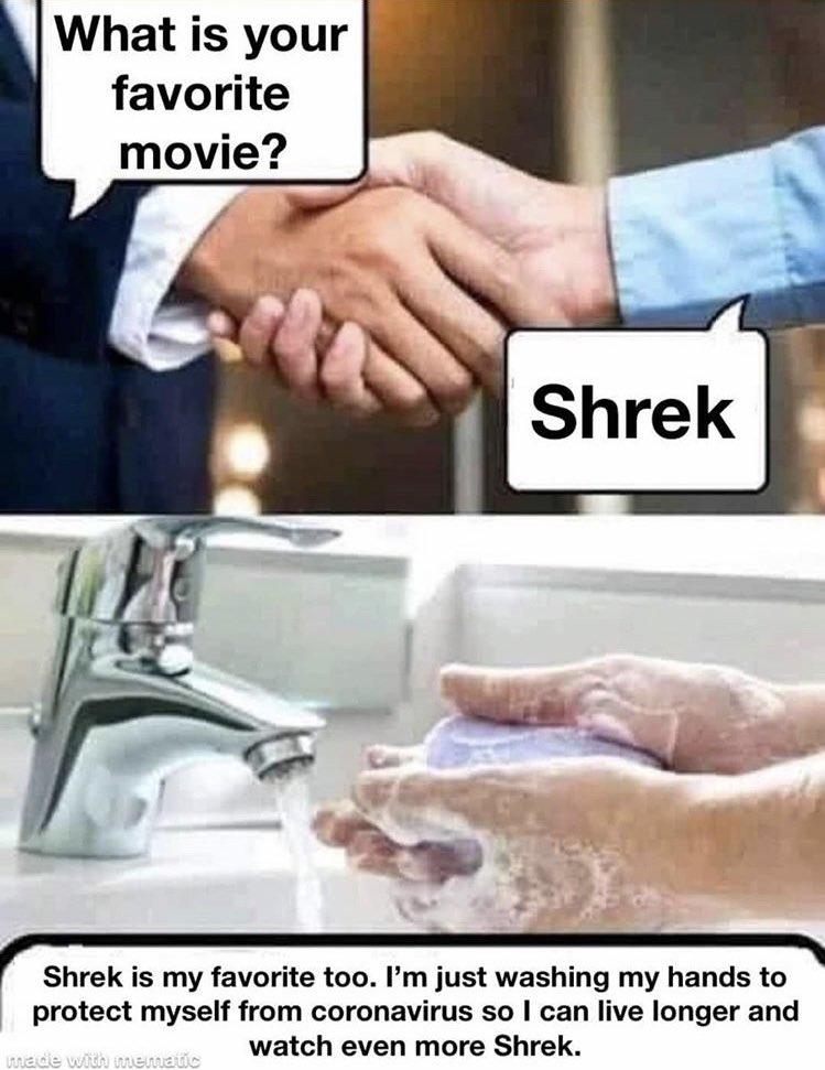 washing hands | Shrek | Know Your Meme