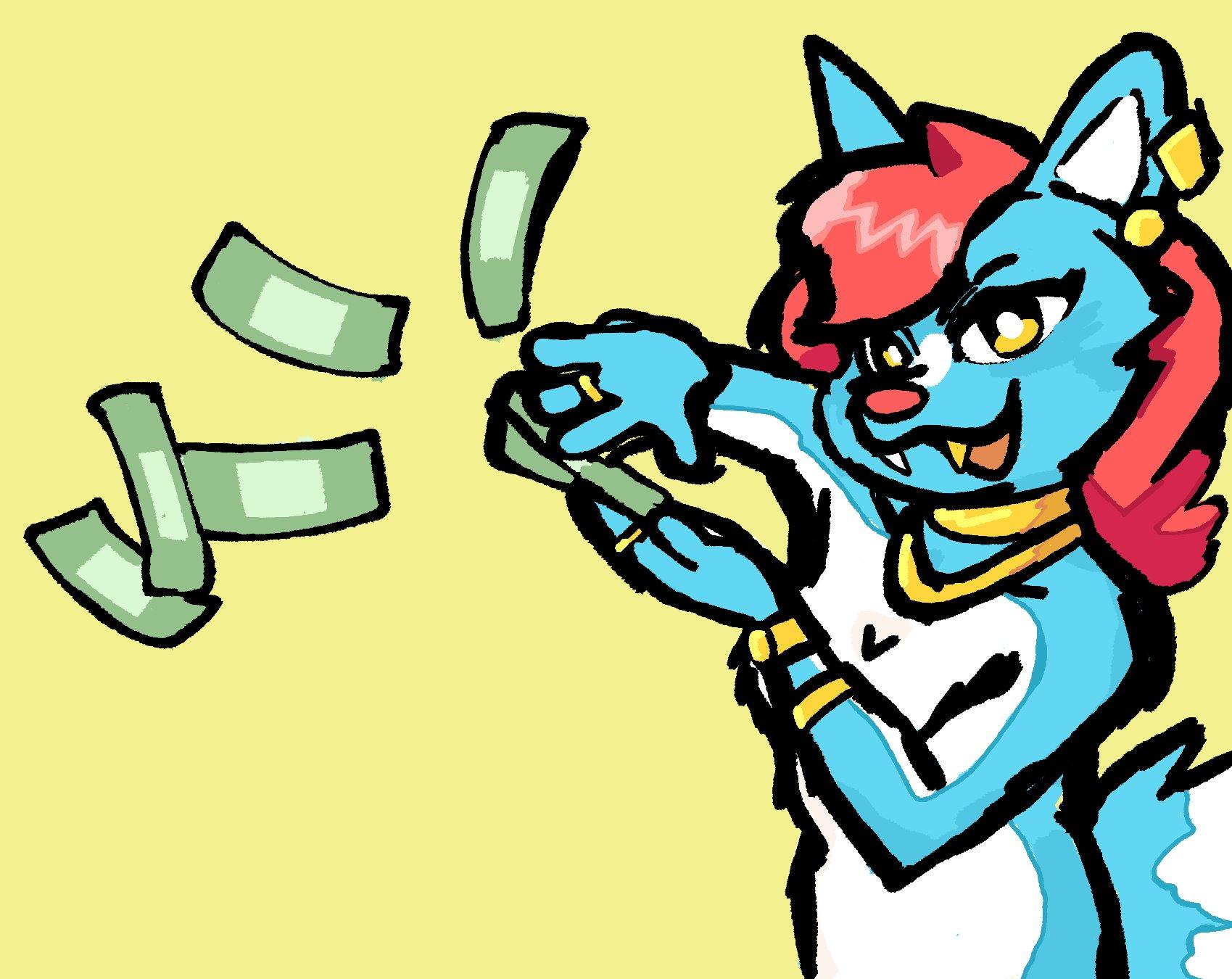 Suspiciously Wealthy Furry by @theflerffyburr | Suspiciously Wealthy ...