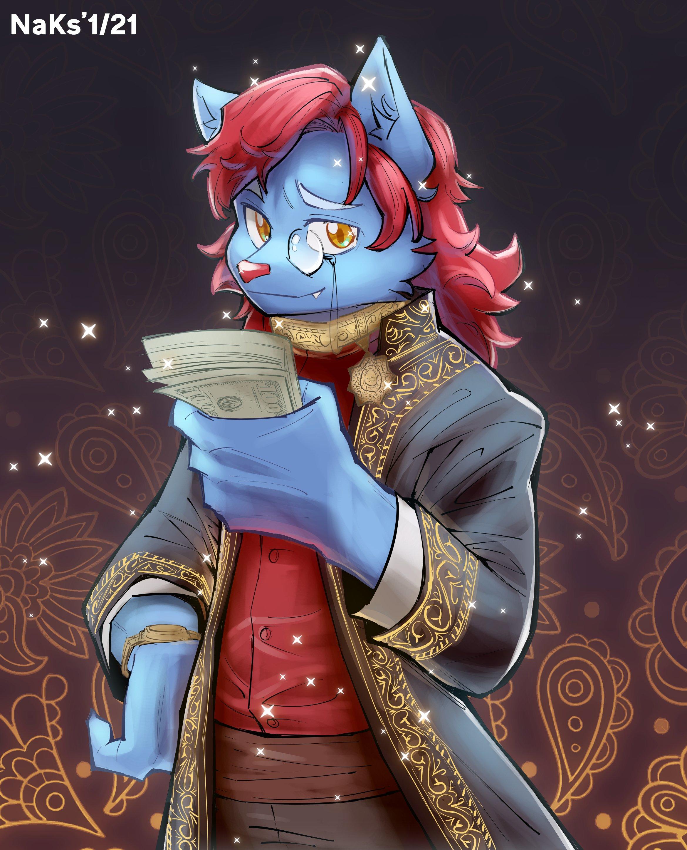 Suspiciously wealthy furry by @NaKs_001 | Suspiciously Wealthy Furry ...