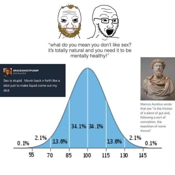 Sex, SGP, and Marcus Aurelius | IQ Bell Curve / Midwit | Know Your Meme