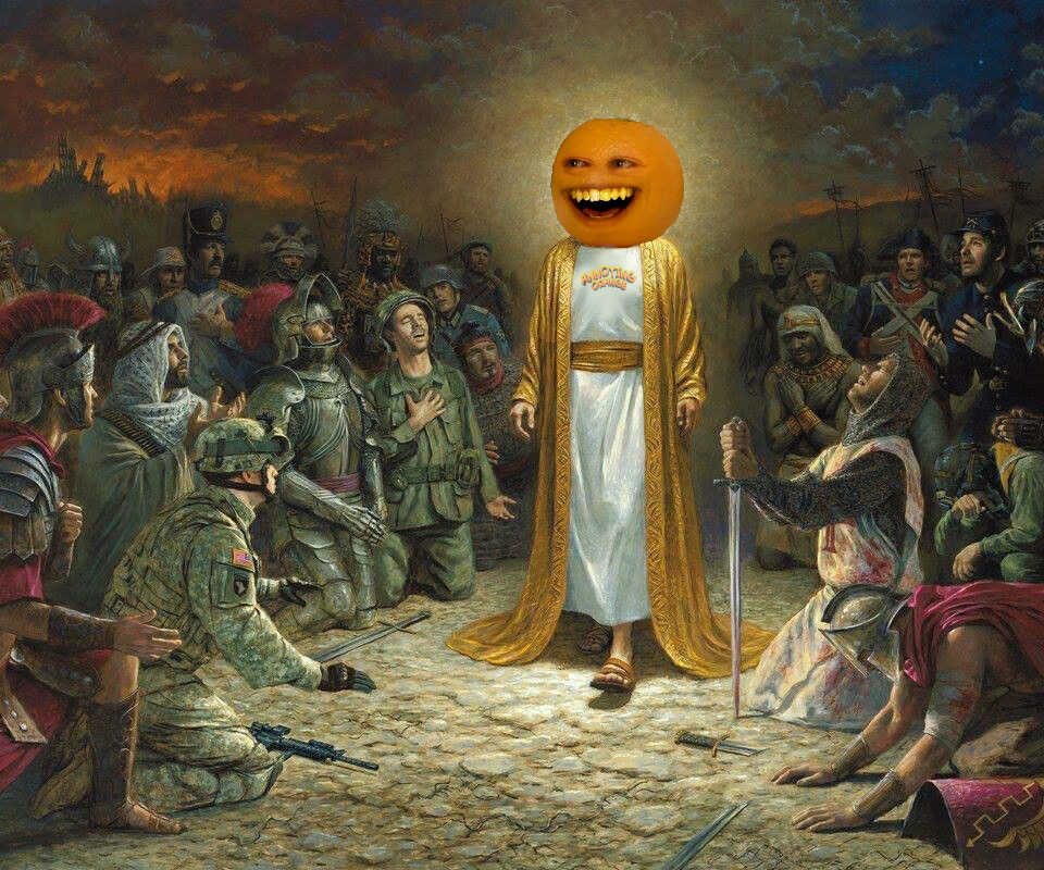 HAIL THE ORANGE | The Annoying Orange | Know Your Meme