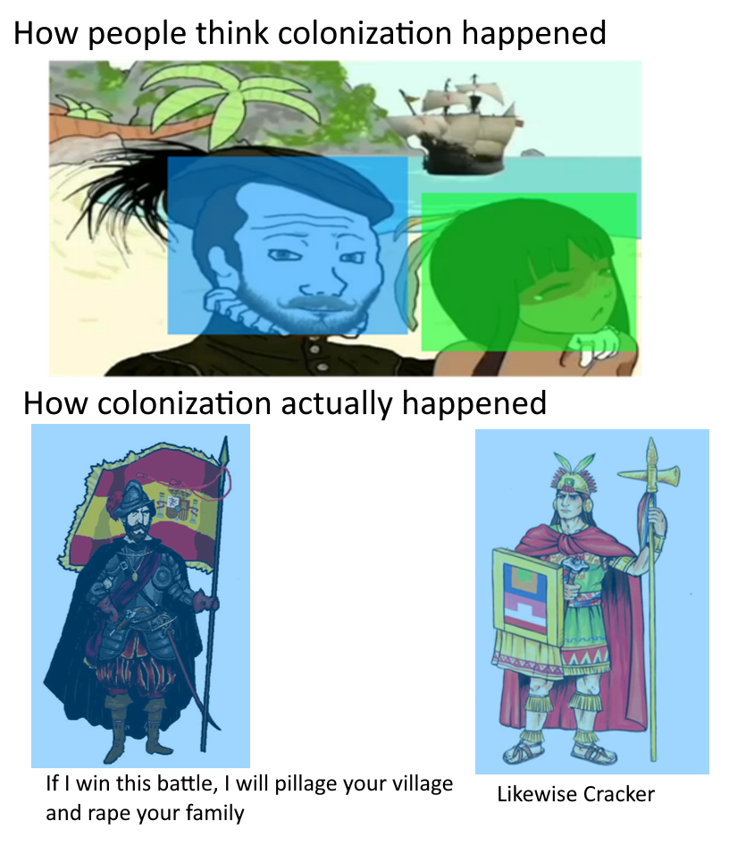 Colonialism was just feudalism 2.0 | /r/PoliticalCompassMemes ...