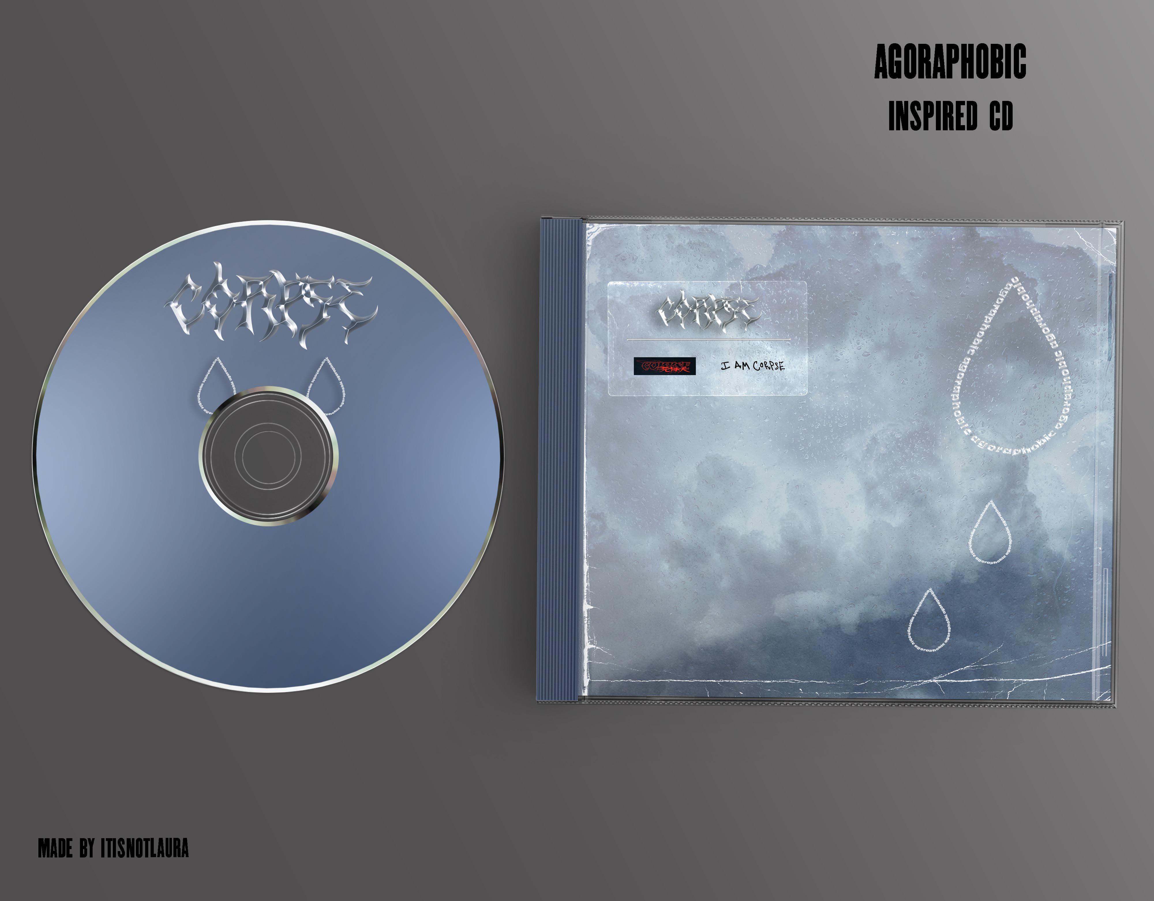 AGORAPHOBIC CD COVER | /r/CorpseHusband | Corpse Husband | Know Your Meme