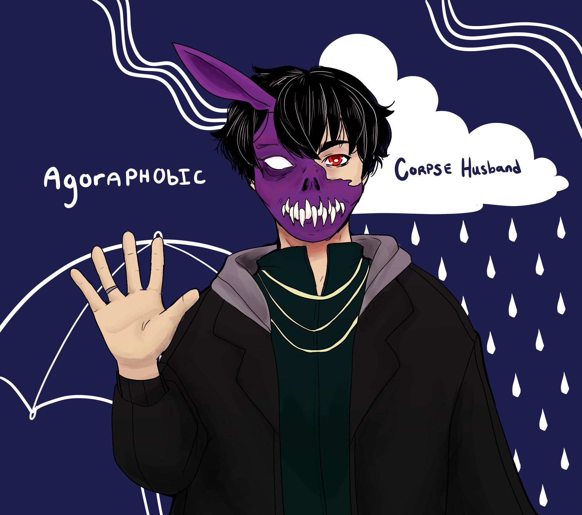 An album cover fanart of agoraphobic | /r/CorpseHusband | Corpse ...