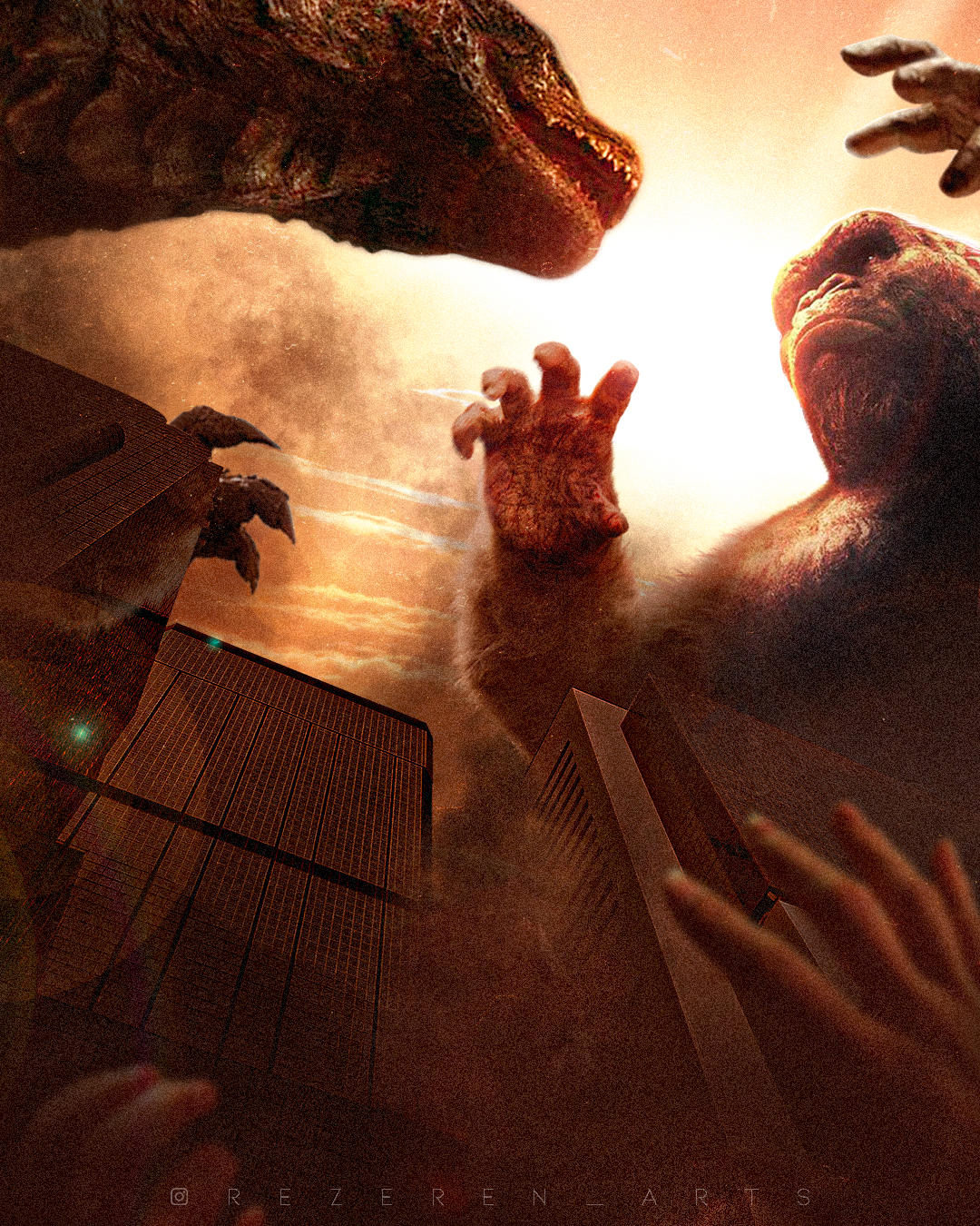 GvK street POV | Godzilla vs. Kong | Know Your Meme