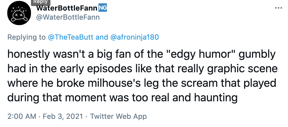 Edgy Humor | Gumbly / Graggle Simpson | Know Your Meme