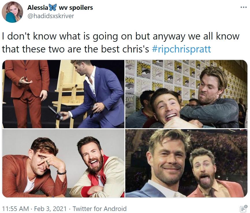 I don't know what is going on but anyway we all know that these two are ...