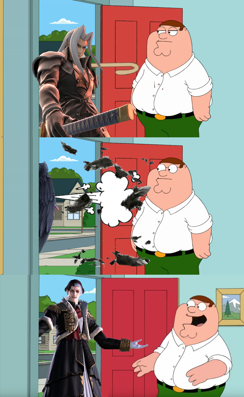 Holy crap Lois, it's way better than Sephiroth, it's Emet-Selch ...