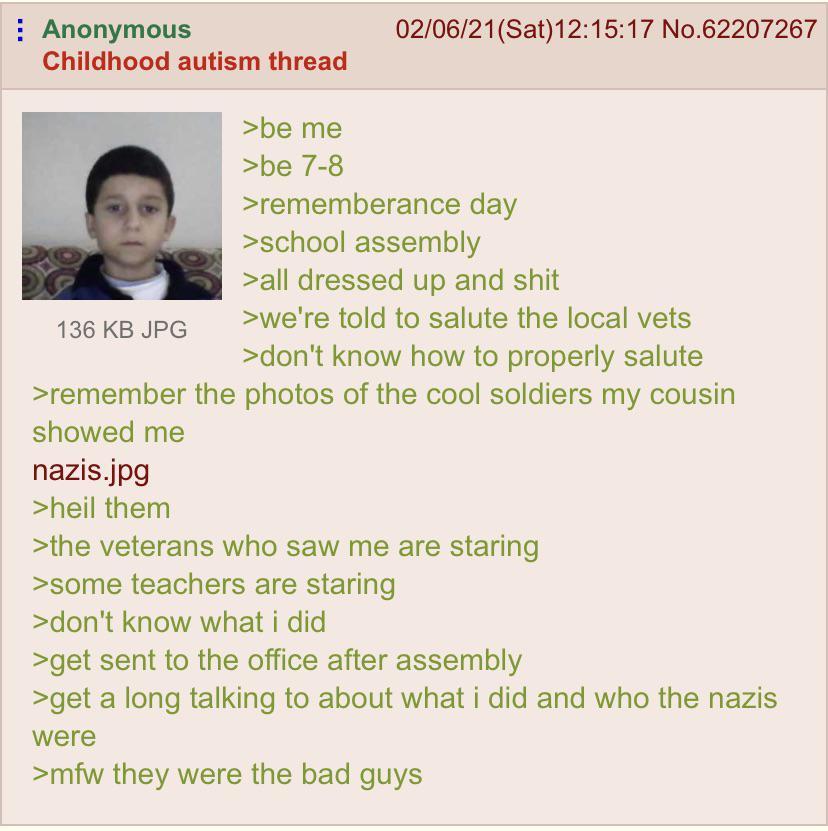 Anon is autistic | /r/Greentext | Greentext Stories | Know Your Meme