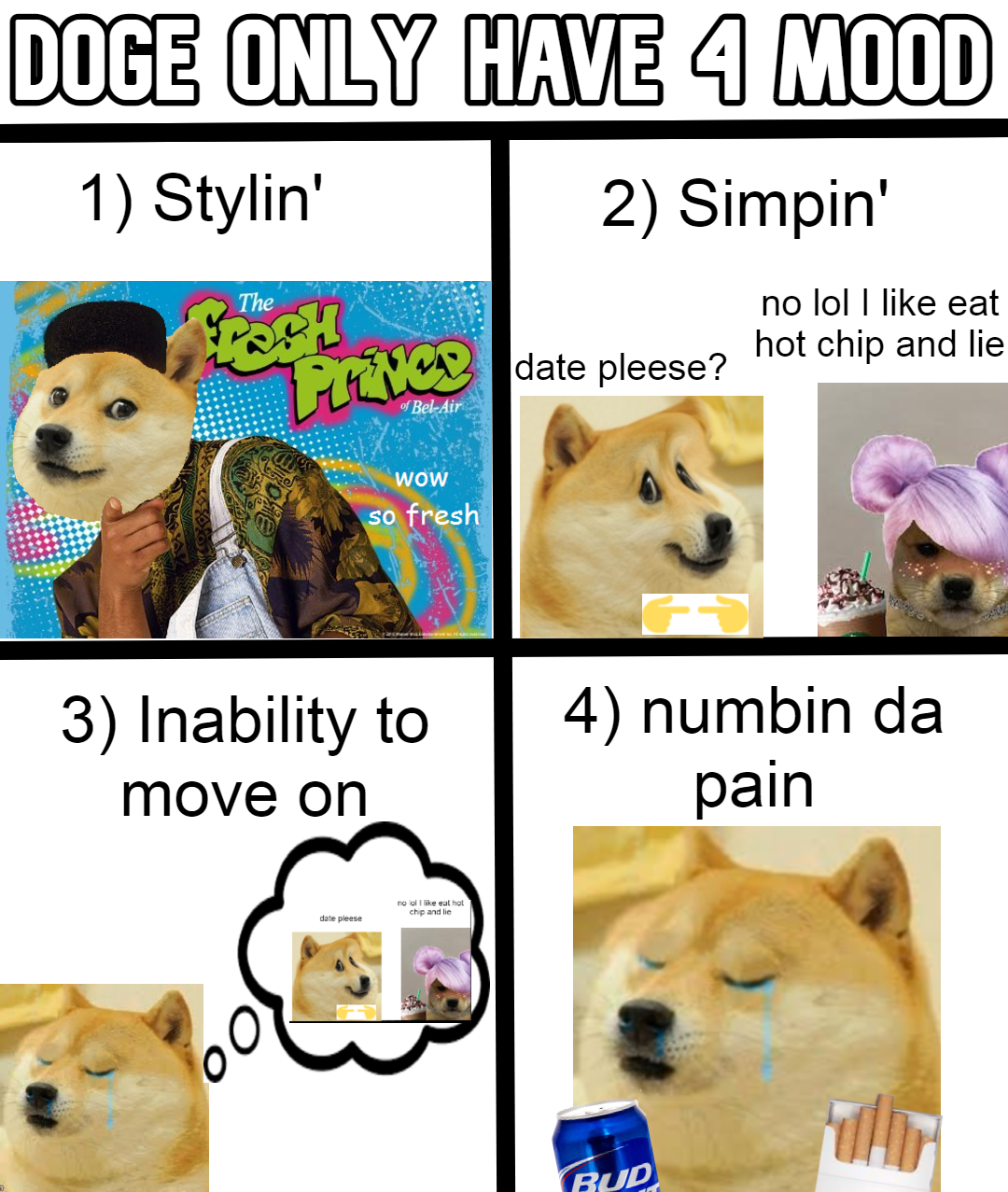 Doge gets rejected and takes it like a boss!! | /r/dogelore | Ironic ...