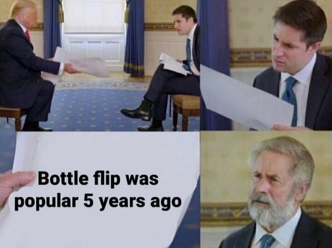 Bottle Flipping | Donald Trump's 2020 Axios on HBO Interview | Know ...