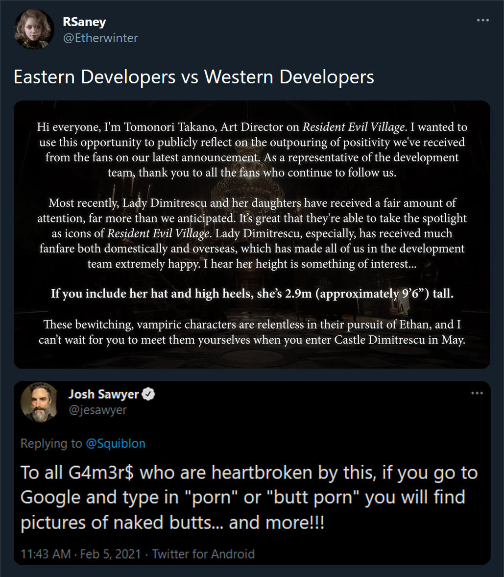 Eastern Developers vs Western Developers | Mass Effect | Know Your Meme