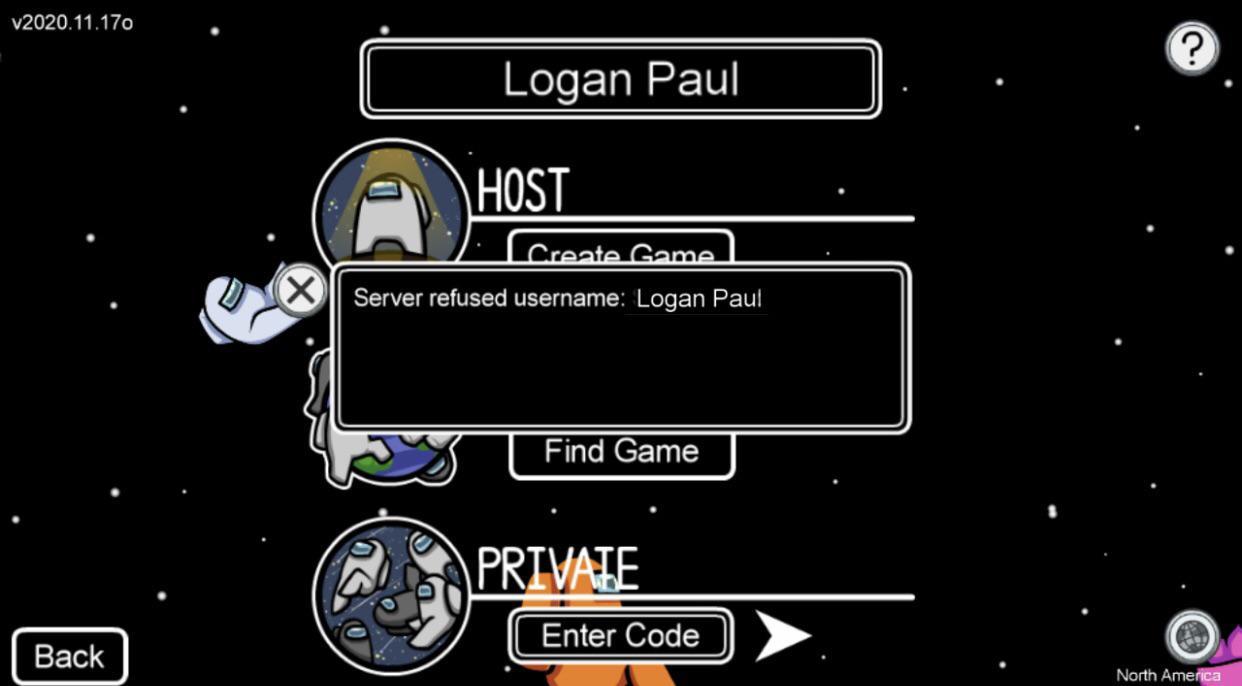 Inappropriate Username! | /r/AmongUsMemes | Among Us | Know Your Meme