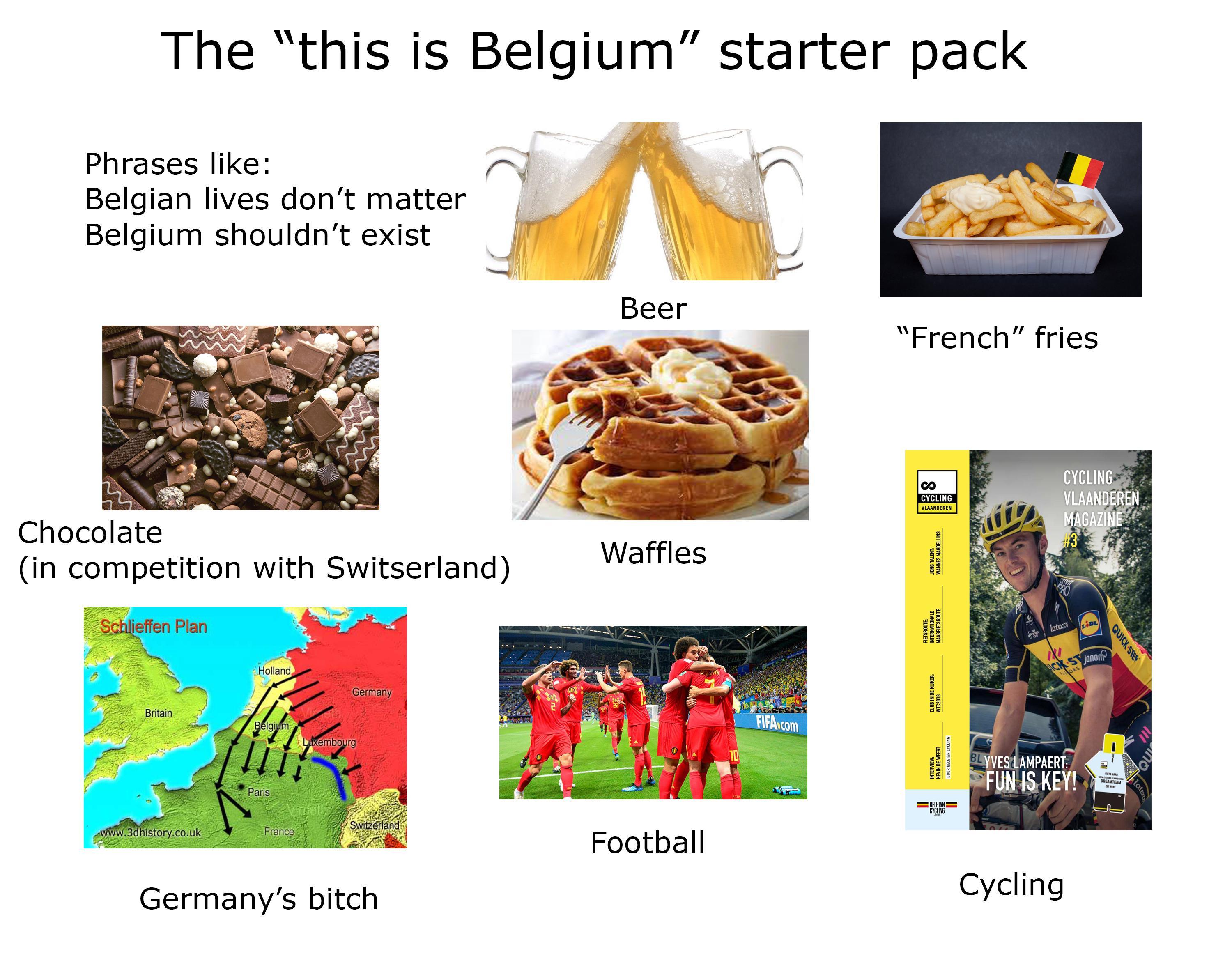 This is Belgium starter pack | /r/starterpacks | Starter Packs | Know ...