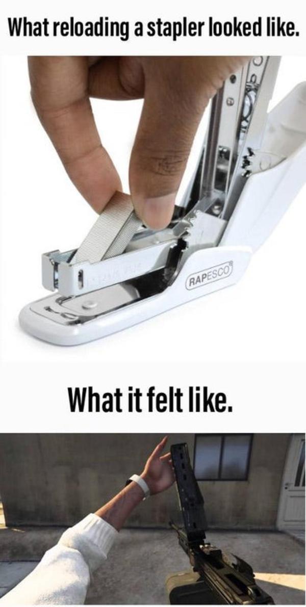 the name of the stapler... | Gaming | Know Your Meme